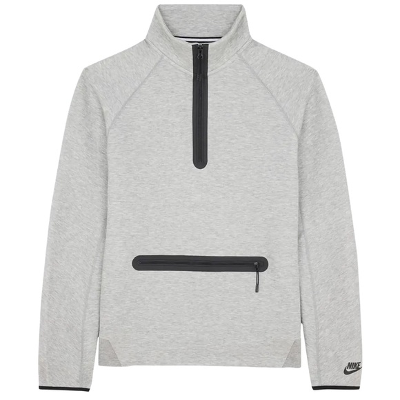 Nike | Sweaters | Nwt Nike Sportswear Tech Fleece 2 Zip Sweatshirt Grey ...